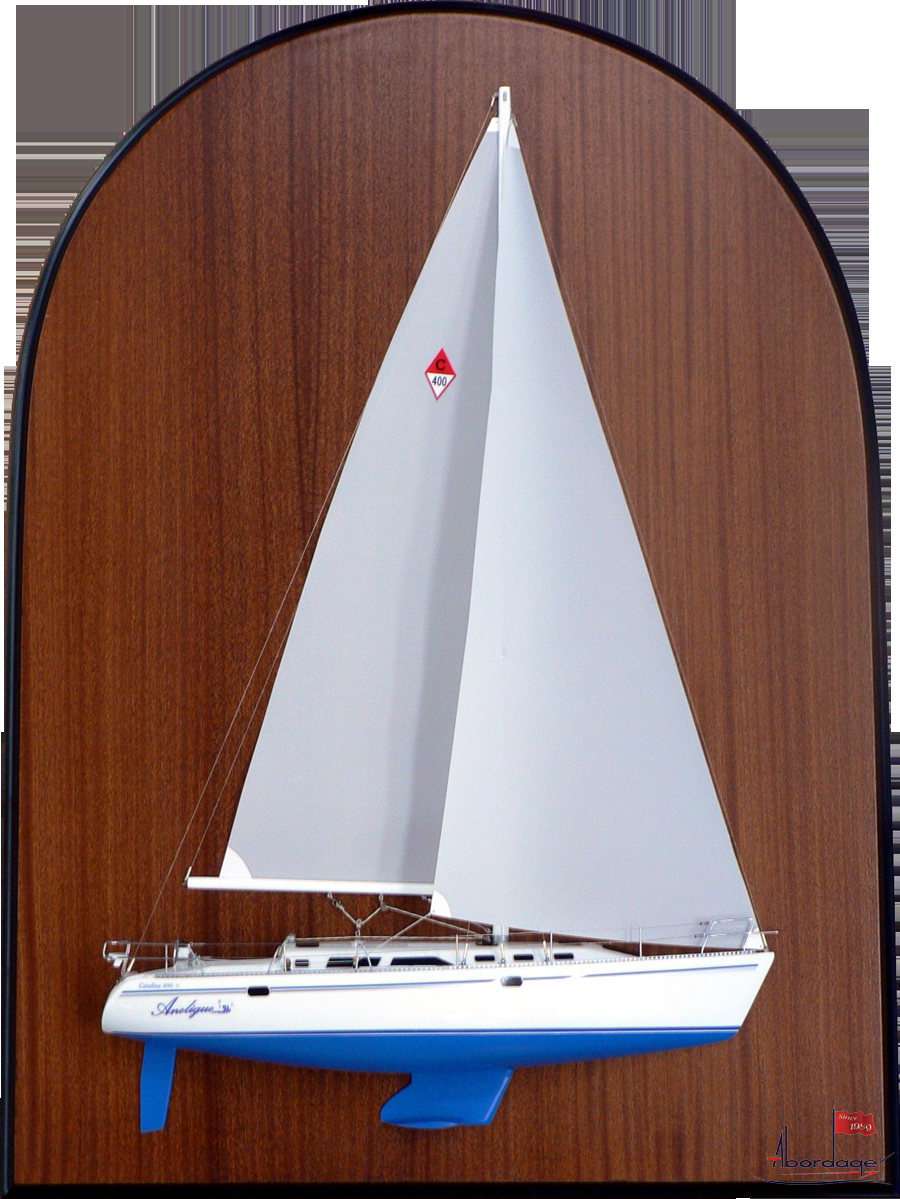 Custom Sail Boats / Sailboat Half Models With Mast | Portfolio ABORDAGE