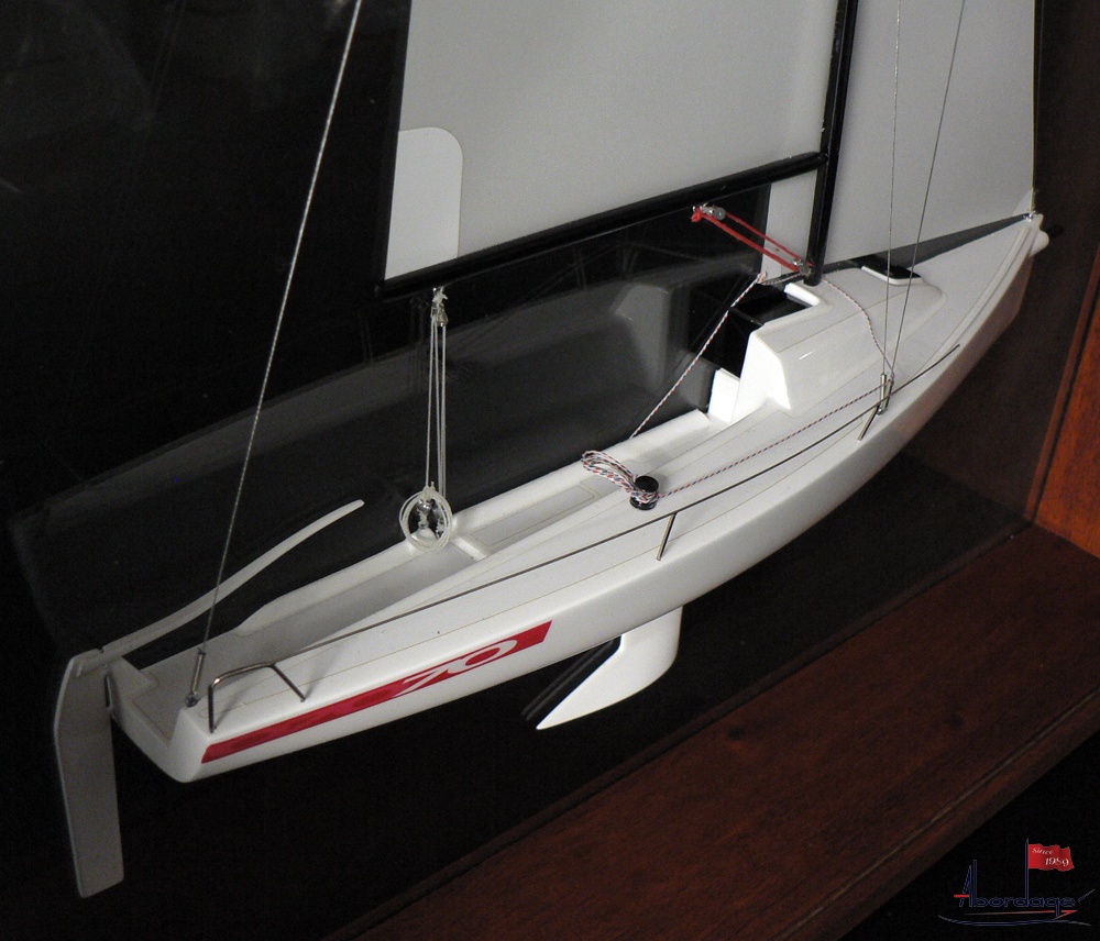 Custom Sail Boats / Sailboat Half Models With Mast | Portfolio ABORDAGE