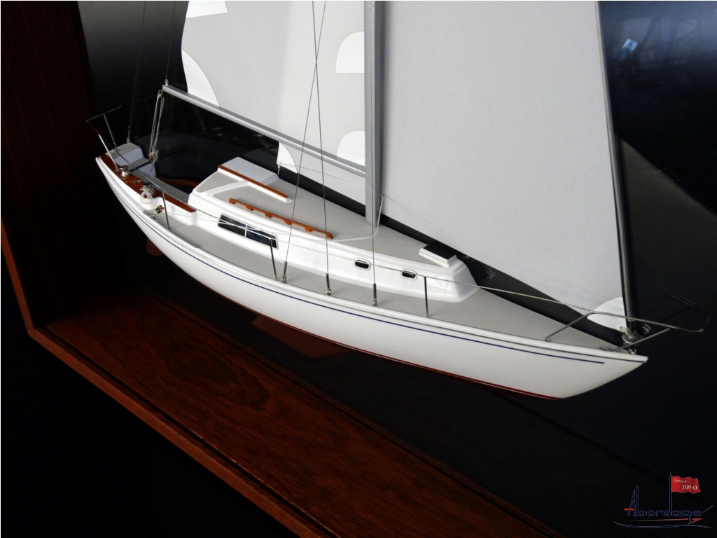 Custom Sail Boats / Sailboat Half Models With Mast | Portfolio ABORDAGE