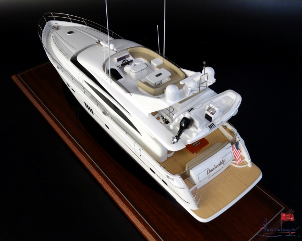 Custom Power Boats / Power boat Models | Portfolio ABORDAGE
